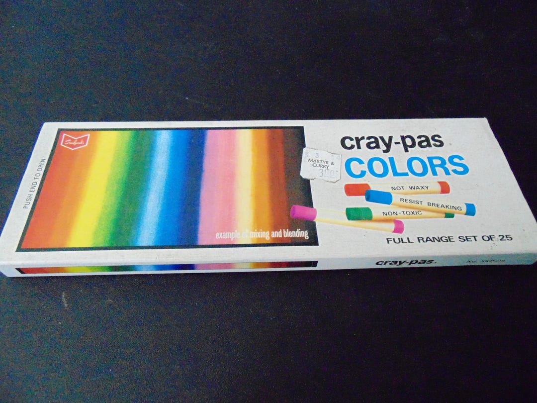 Cray-pas Colors Full Range Set of 25 - Etsy