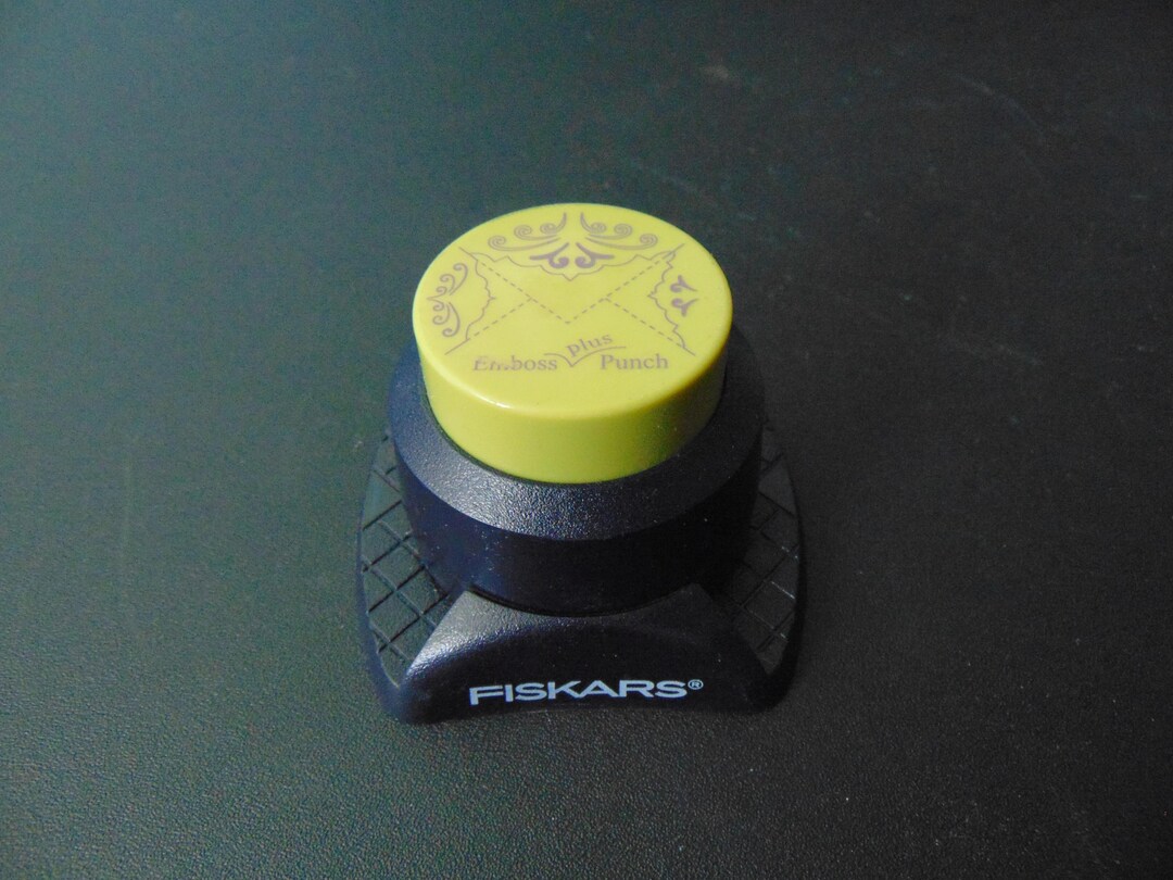 Friskars Scrapbook Emboss Plus Metal Hole Punch - Etsy