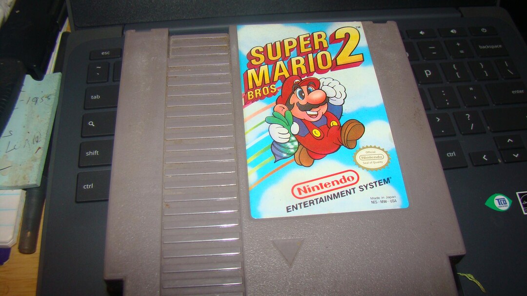 Nintendo Nes Super Mario 2 Bros Original - Etsy