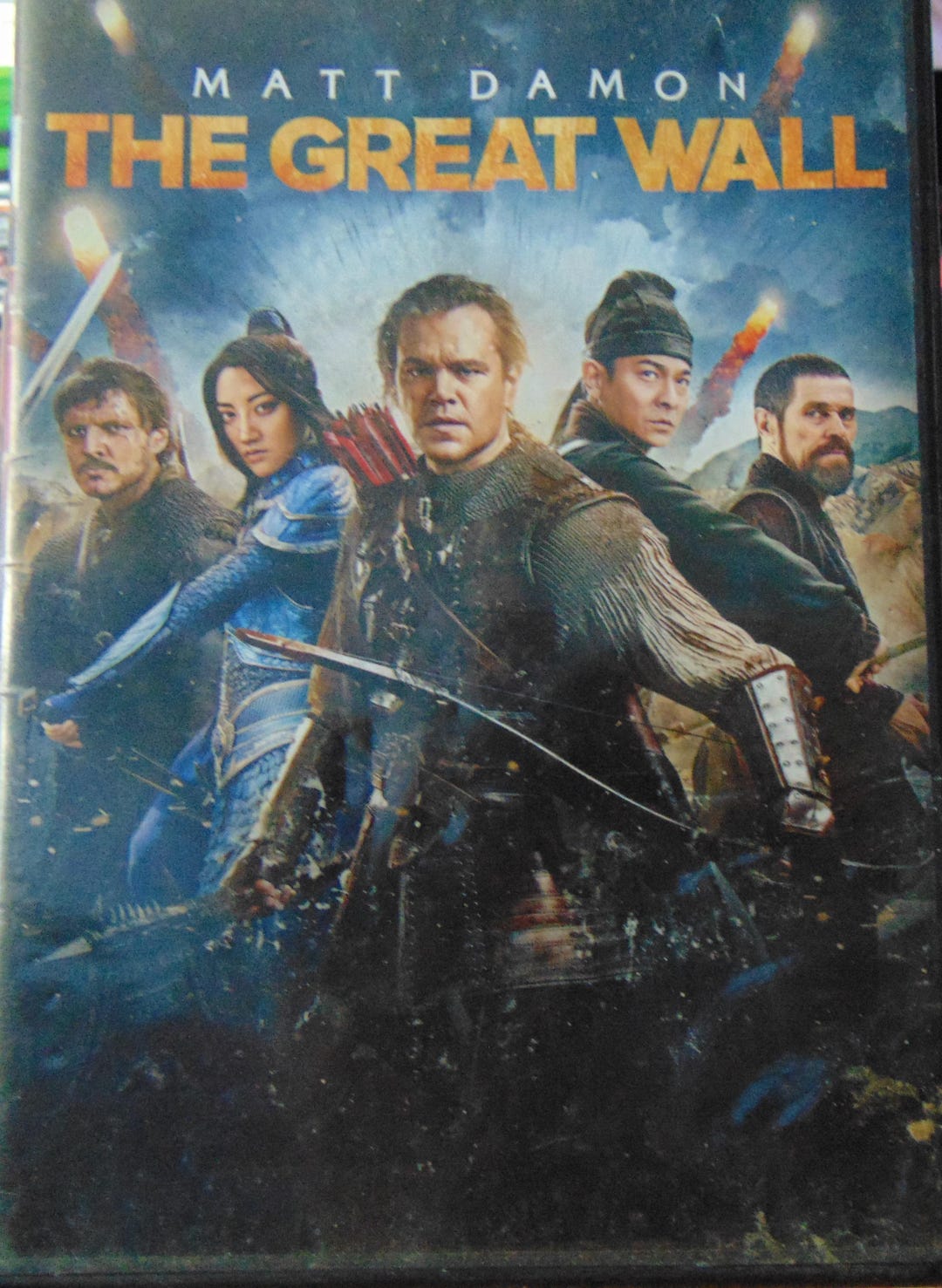 The Great Wall Matt Damon DVD - Etsy