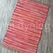 Pretty in Pink: Handwoven 100% Cotton Wool Area Rugs in Multiple Sizes ...