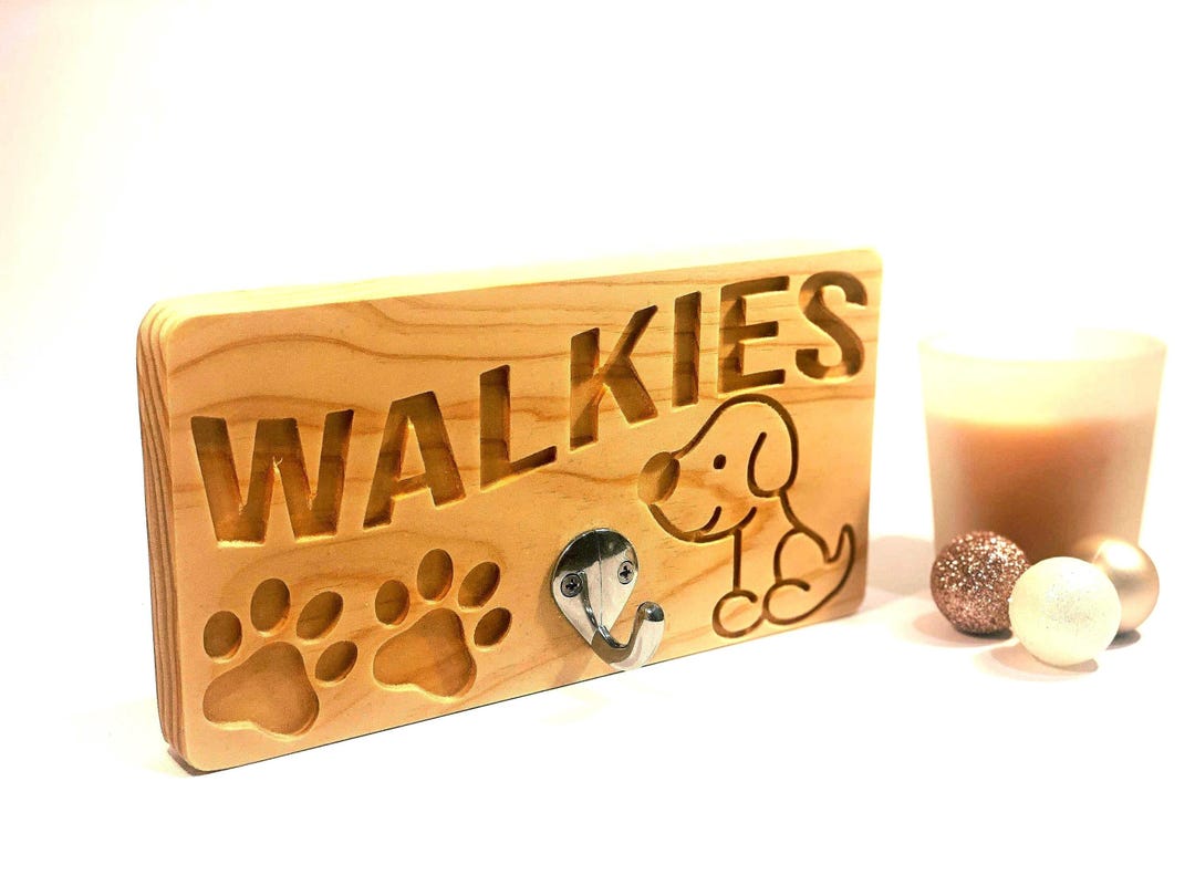 Wooden Dog Lead Holder – Stylish Storage for Your Pup's Essentials ...