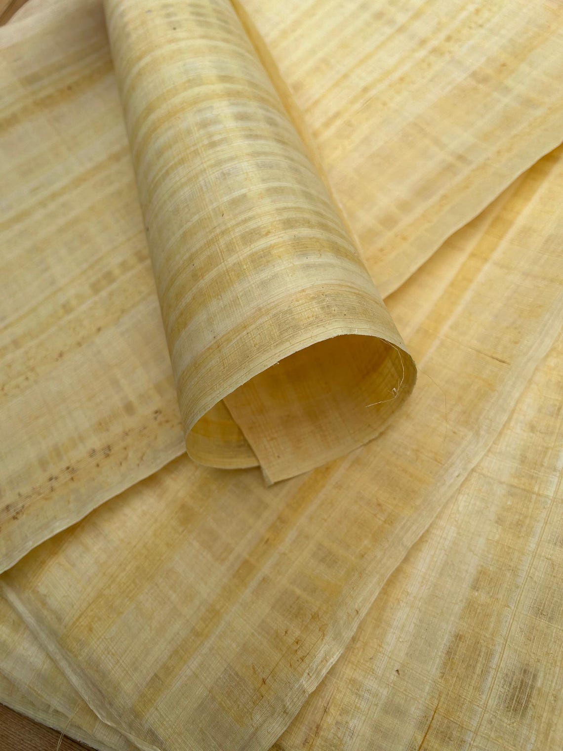 Egyptian Handmade Blank Papyrus Sheets 1/5/10/15/20 Sheets for Art ...