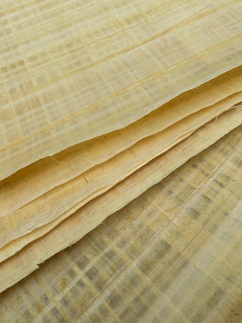 Egyptian Handmade Blank Papyrus Sheets 1/5/10/15/20 Sheets for Art ...