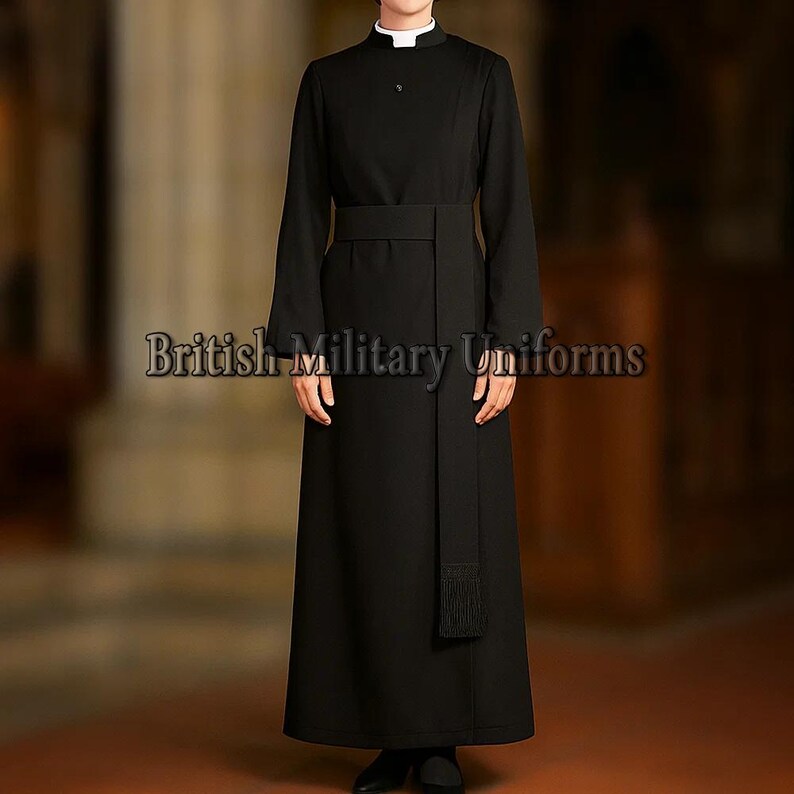 Women Clergy Cassock, Traditional Clergy Robe, Priest Clergy Robe ...