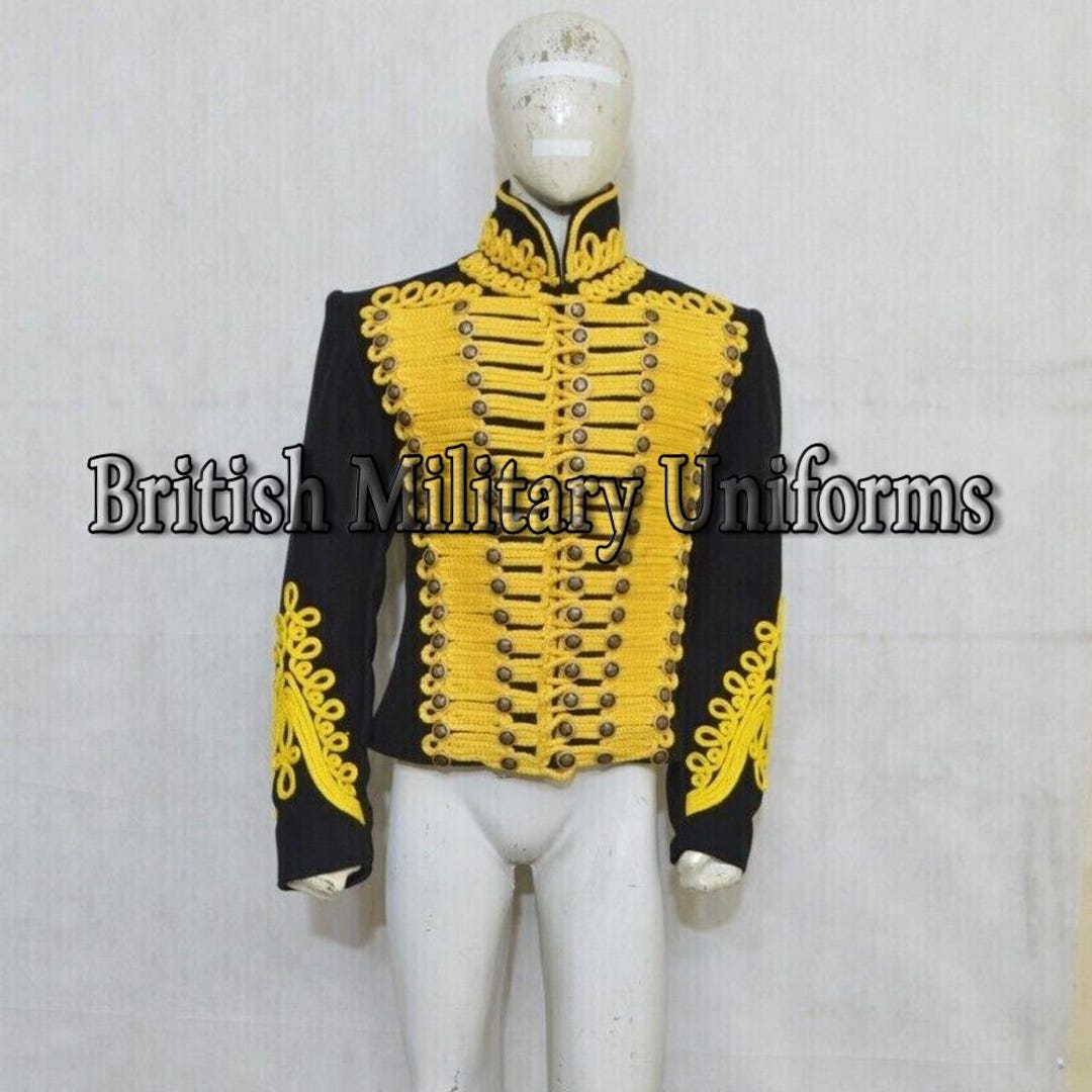 18th Century Hussar Jacket, Dolman Hussar Tunic, Military Hussar Jacket ...