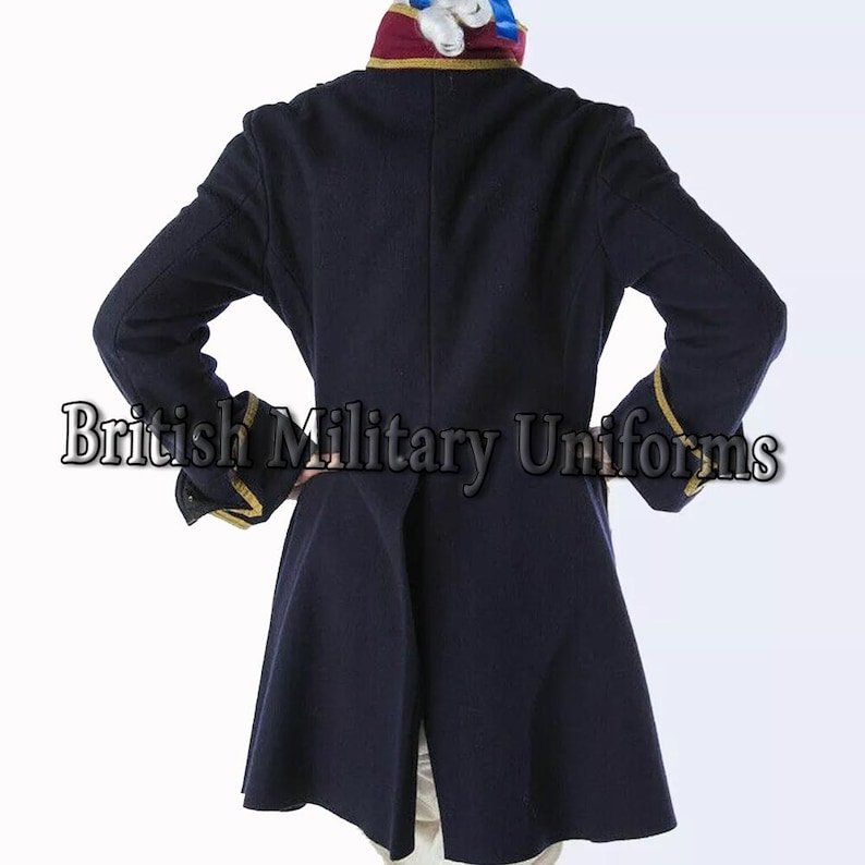 British Naval Wool Frock Coat: Royal Navy Officer Uniform - Etsy