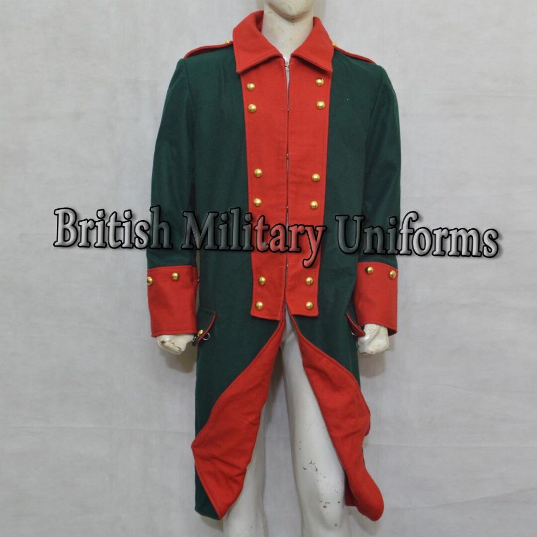 Hessian Jaeger Wool Uniform: Revolutionary War British Coat - Etsy