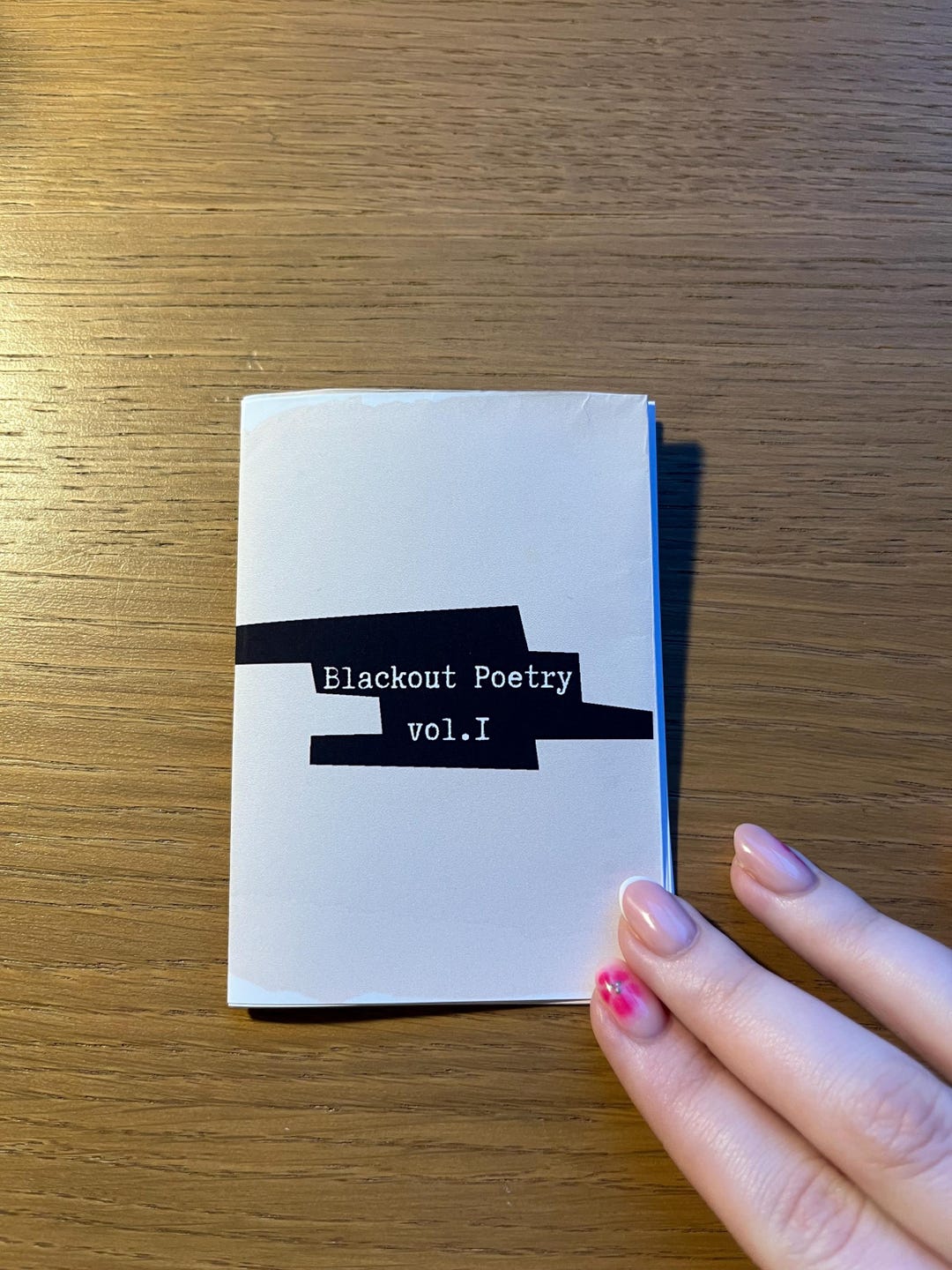 Blackout Poetry Zine- Poetry Collection, Mini Zine - Etsy