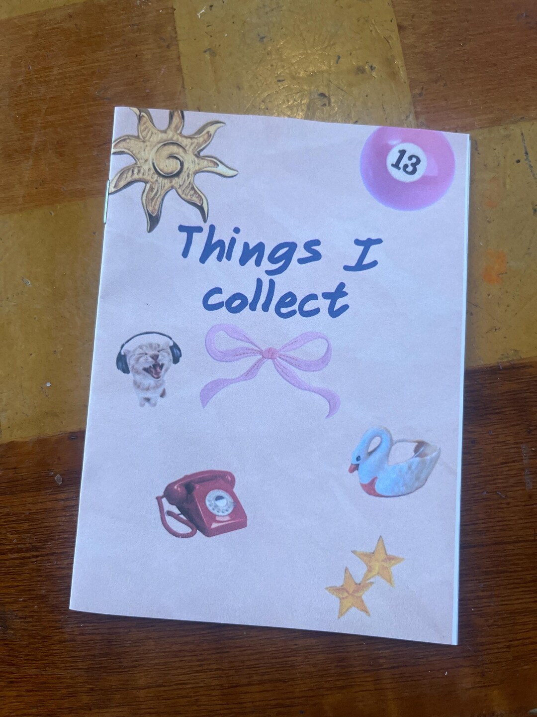 Things I Collect Zine- Trinket Girl, Physical Media, Cute Things - Etsy