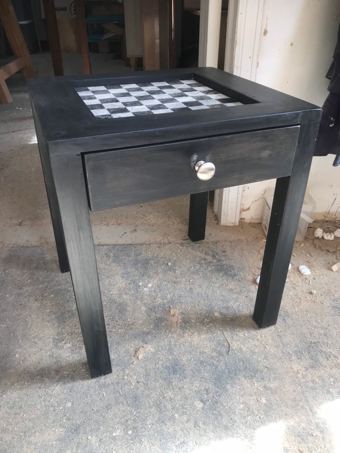Custom Made Chess Tables | Etsy