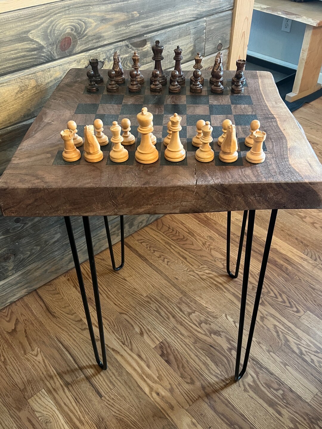 Custom Made Chess Tables - Etsy