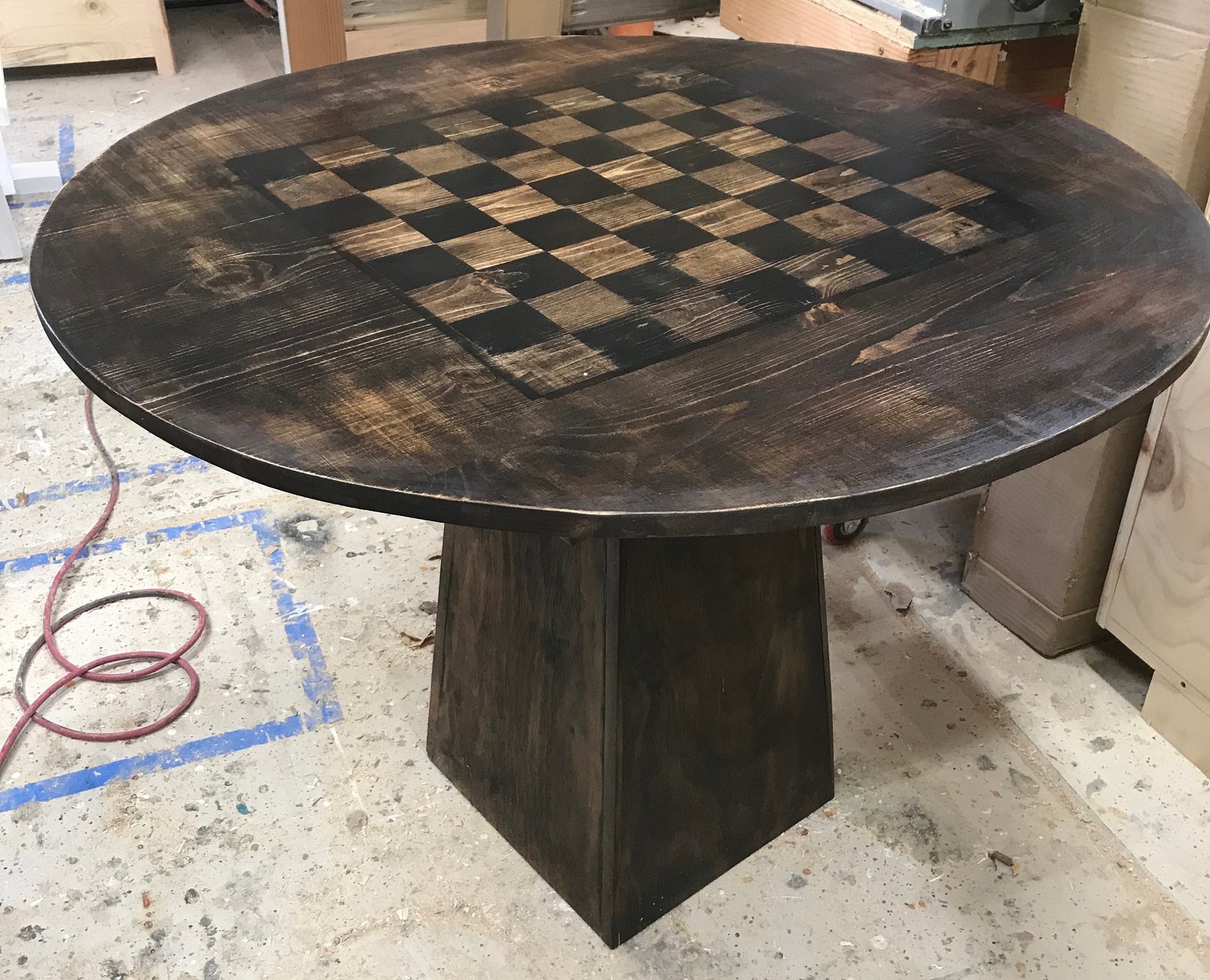 Custom Made Chess Tables | Etsy
