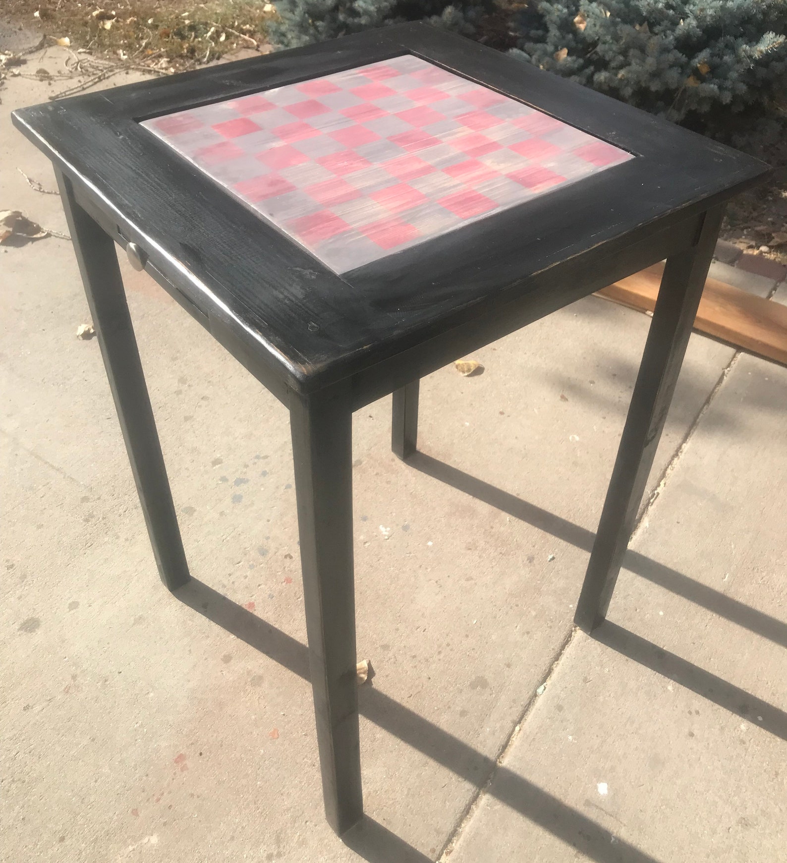 Custom Made Chess Tables | Etsy