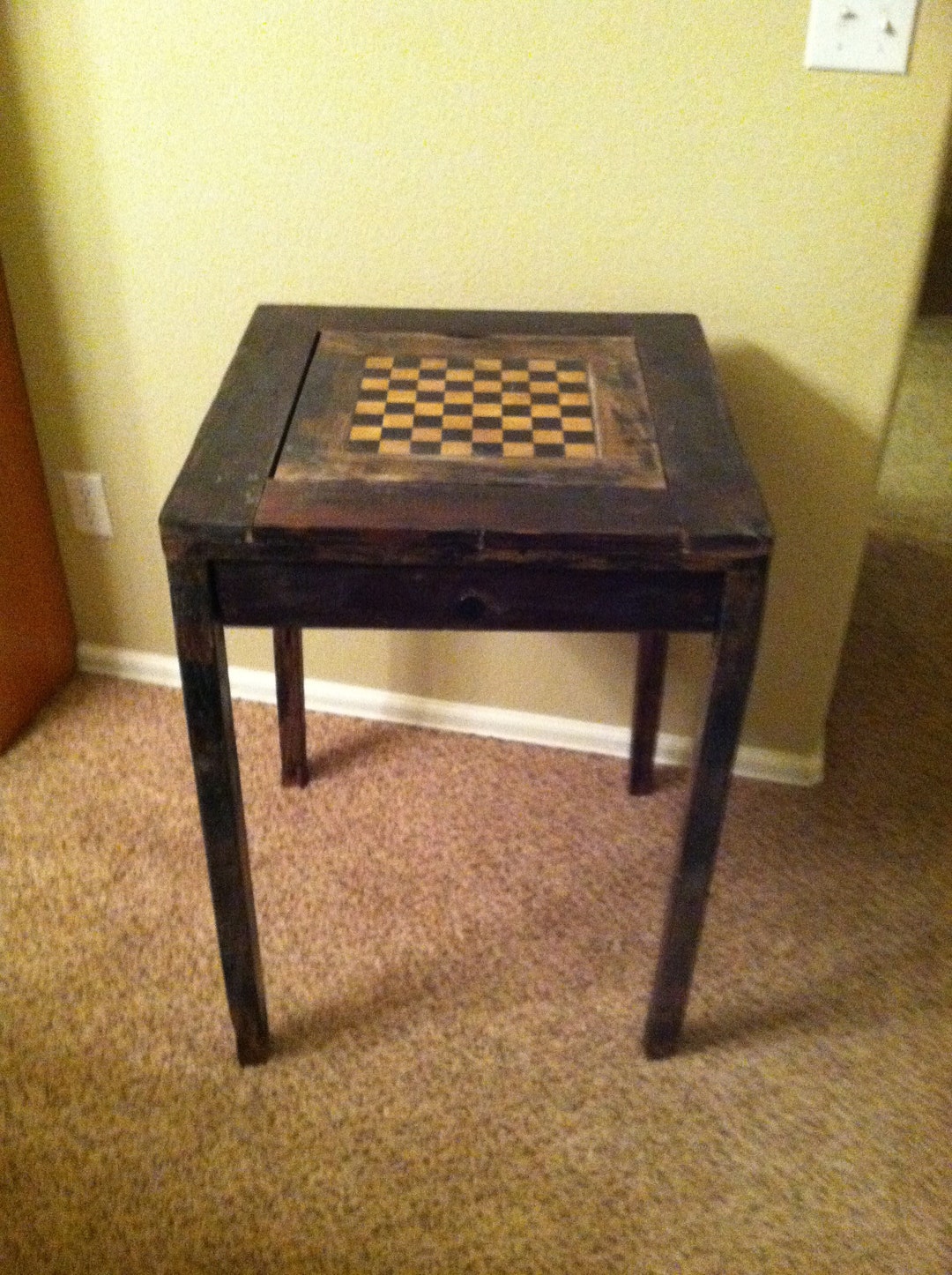 Chess/ Backgammon Table - Etsy