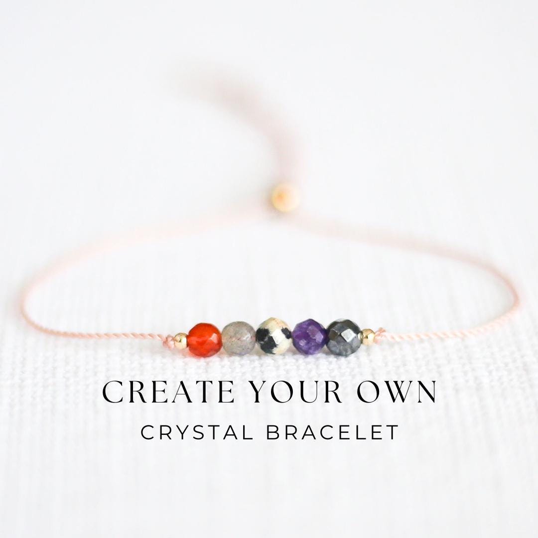 Create Your Own Bracelet – Design Your Own Custom 4mm Crystal Bracelet ...