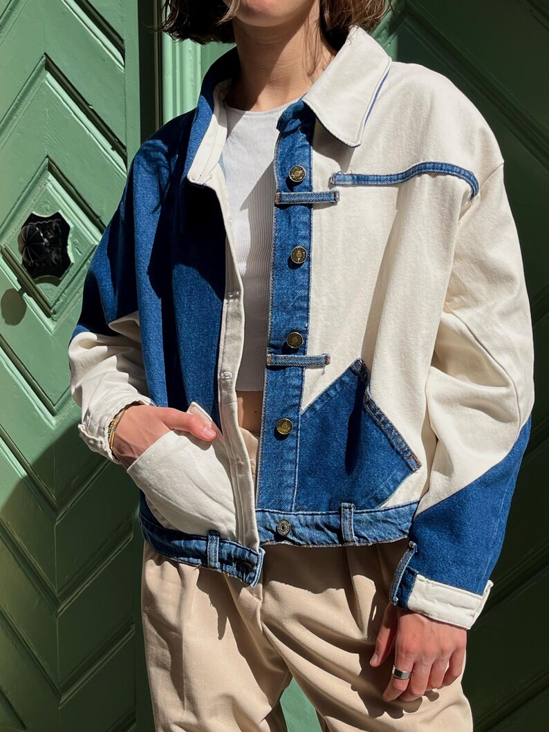 Denim Jacket Sewing Pattern DIN A4, PDF Sewing Instructions for ...