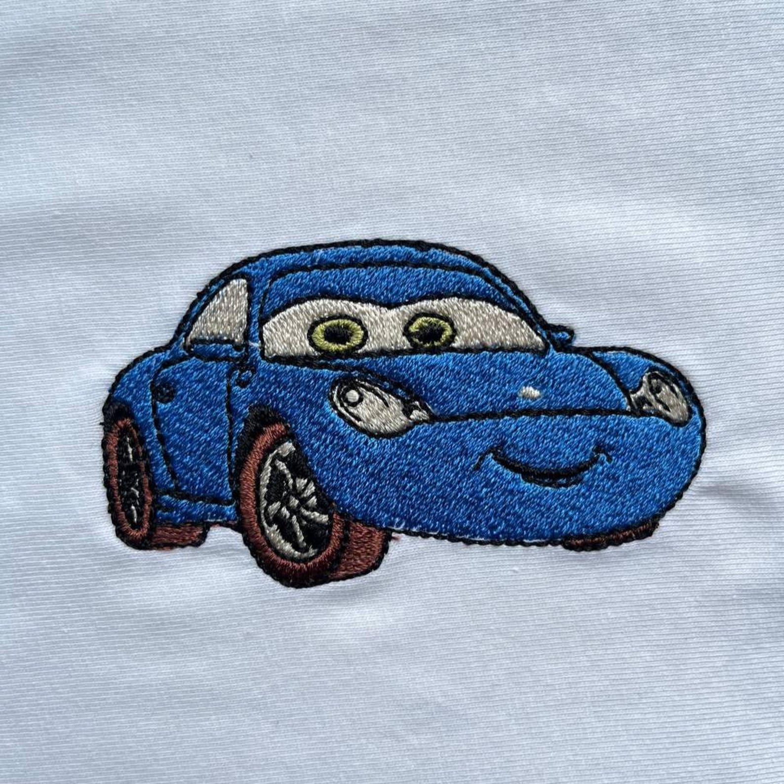 Tow Mater Truck Embroidery Design, Lightning Embroidery Machine File ...