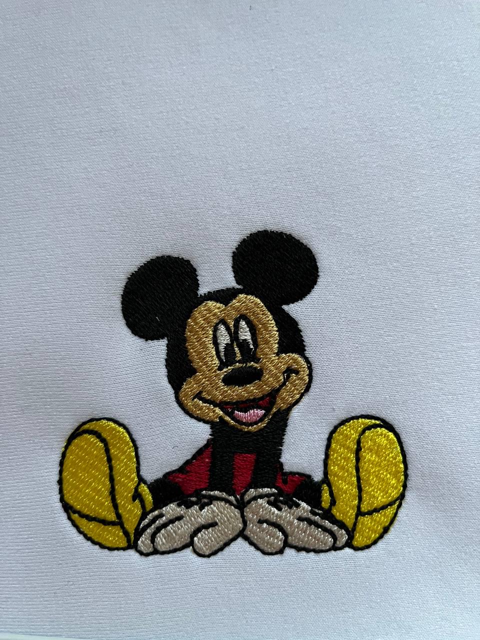 Mickey Mouse Embroidery Design, Mickey Embroidery Machine File, Digital ...