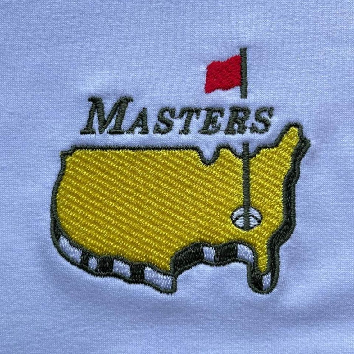 Golf Embroidery Design, Golf Masters Embroidery Machine File, Golf Ball ...