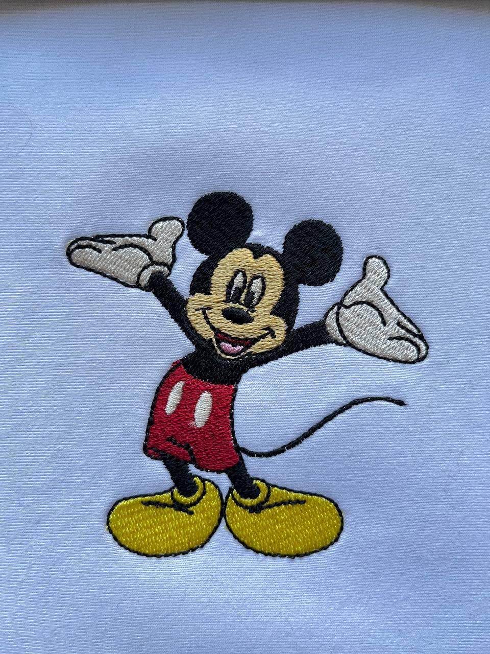 Mickey Mouse Embroidery Design, Mickey Embroidery Machine File, Digital ...