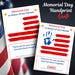 Memorial Day Craft Handprint Art-patriotic Kids Activity | Memorial ...