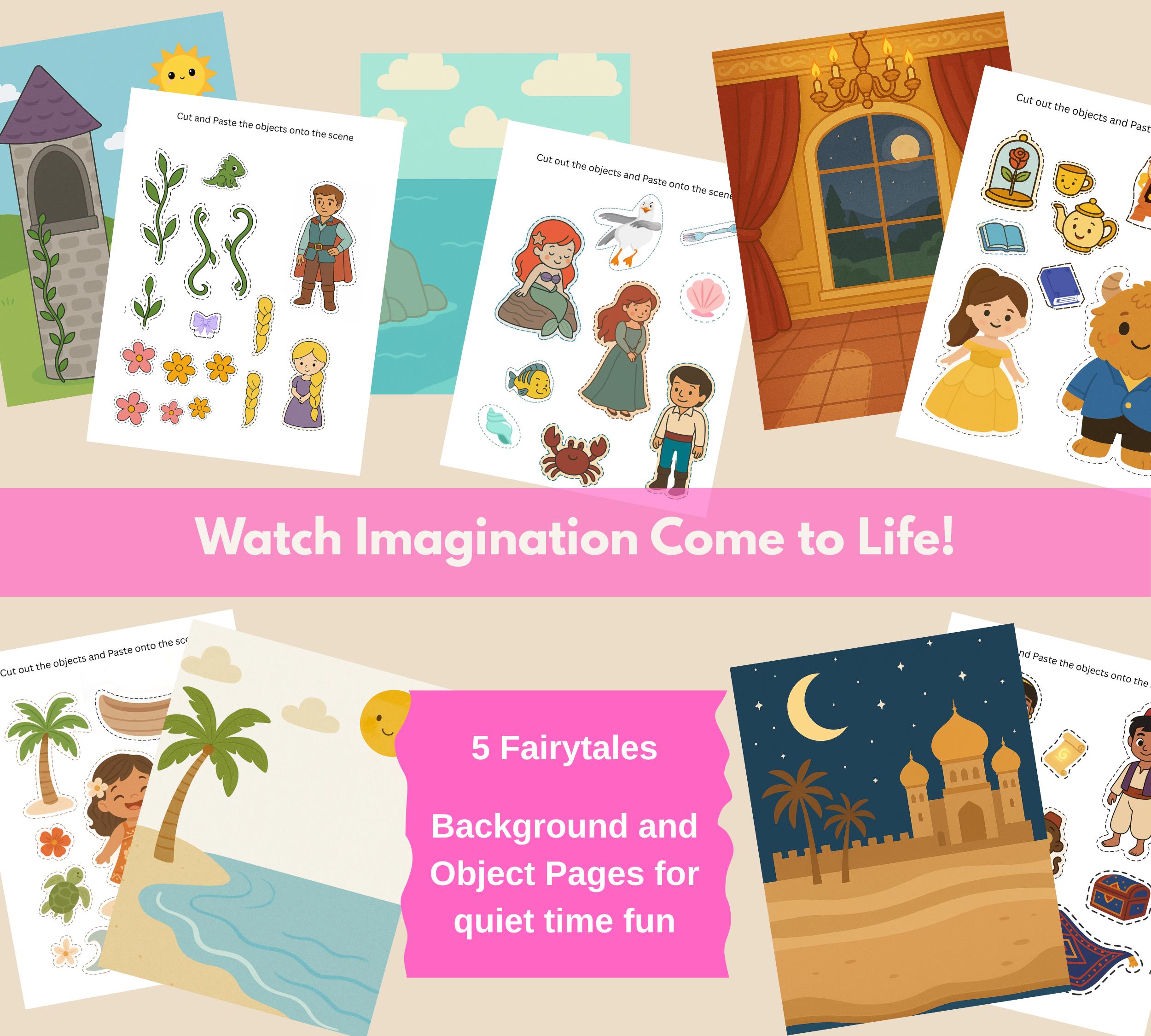 Toddler Printable Activity Pages | Cut and Paste Scissor Skills ...