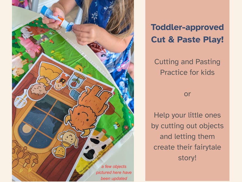 Toddler Printable Activity Pages | Cut and Paste Scissor Skills ...