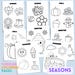 Printable Seasons Kids Coloring Pages | Printable Color Pages for Kids ...