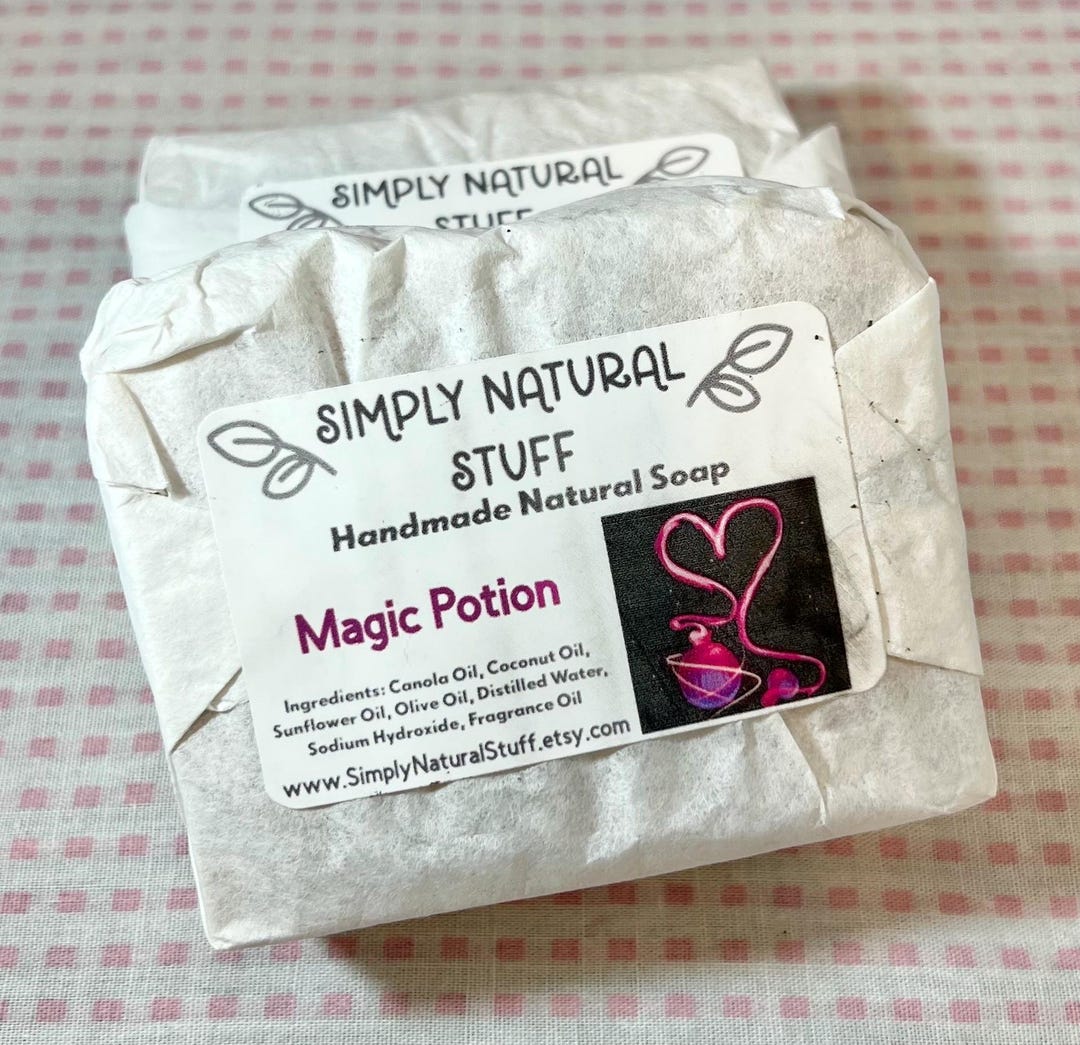Magic Potion Soap, Natural Hot Process Soap, Handmade Soap, Coconut ...