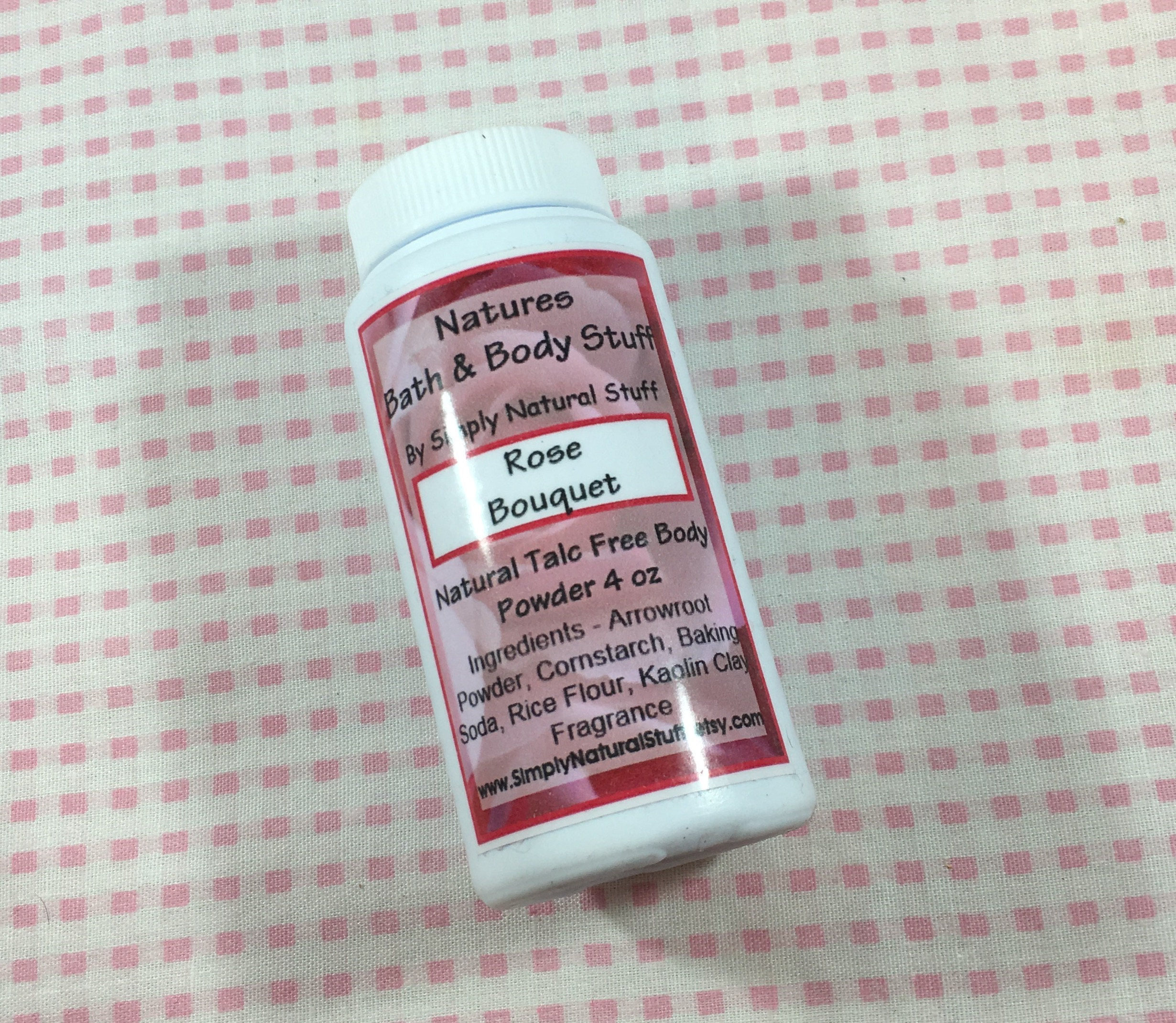 Body Powder, Talc Free Body Powder, Natural Body Powder, Rose Bouquet ...