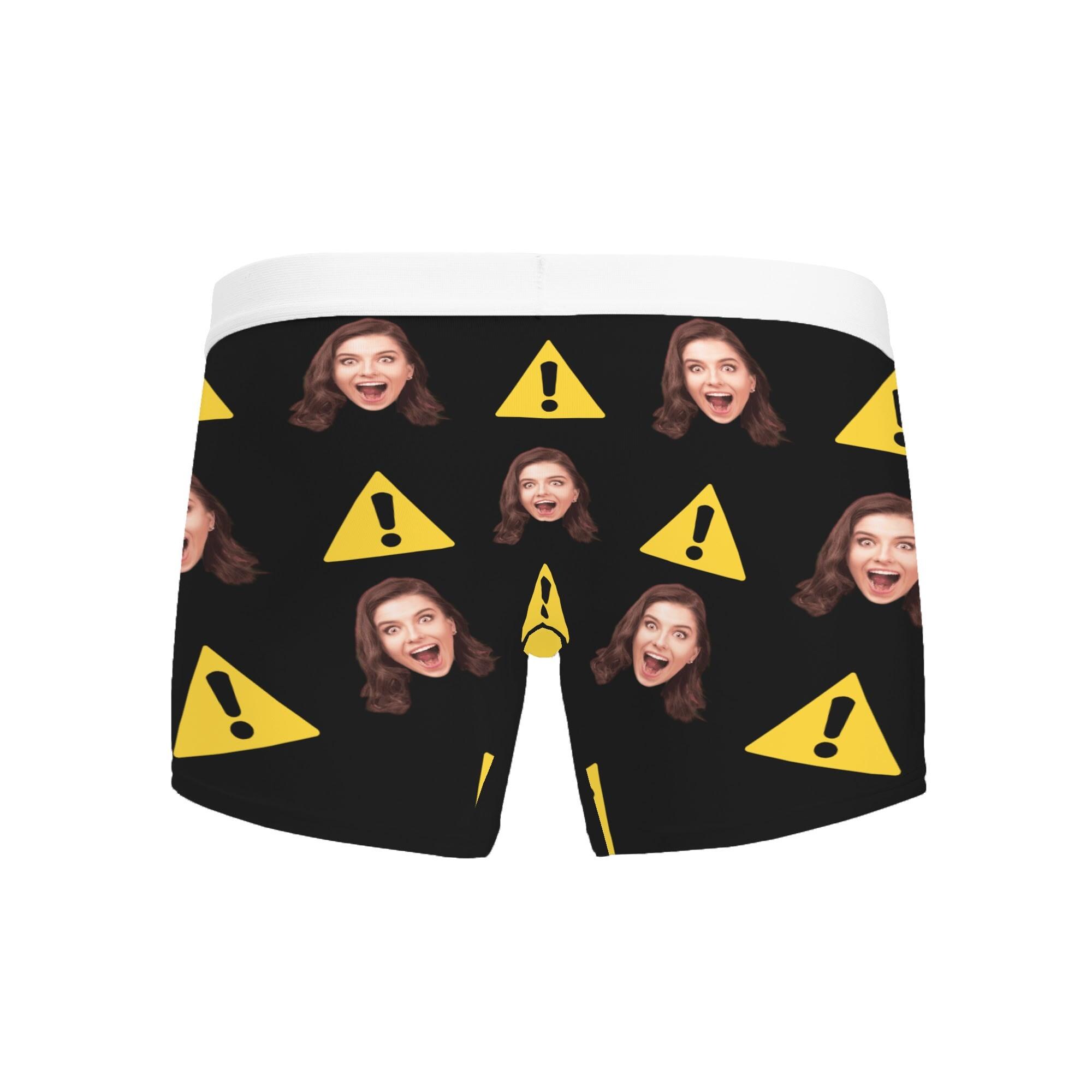 Caution: Hilarious Choking Hazard Boxer Briefs - Men's All Over Print ...