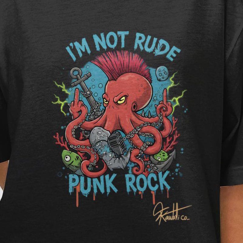 Punk Rock T Shirts - Etsy