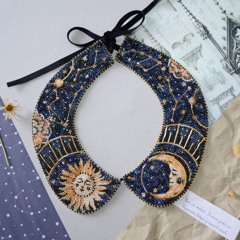 Collar Embroidery - Etsy