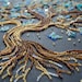 Bead Embroidery Kit - Tree of Life, DIY Beaded Tree, World Tree ...