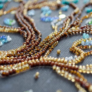 Bead Embroidery Kit - Tree of Life, DIY Beaded Tree, World Tree ...
