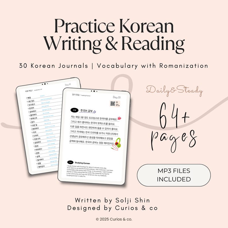 Korean Reading Practice: 30-day Challenge for Intermediate Learners ...
