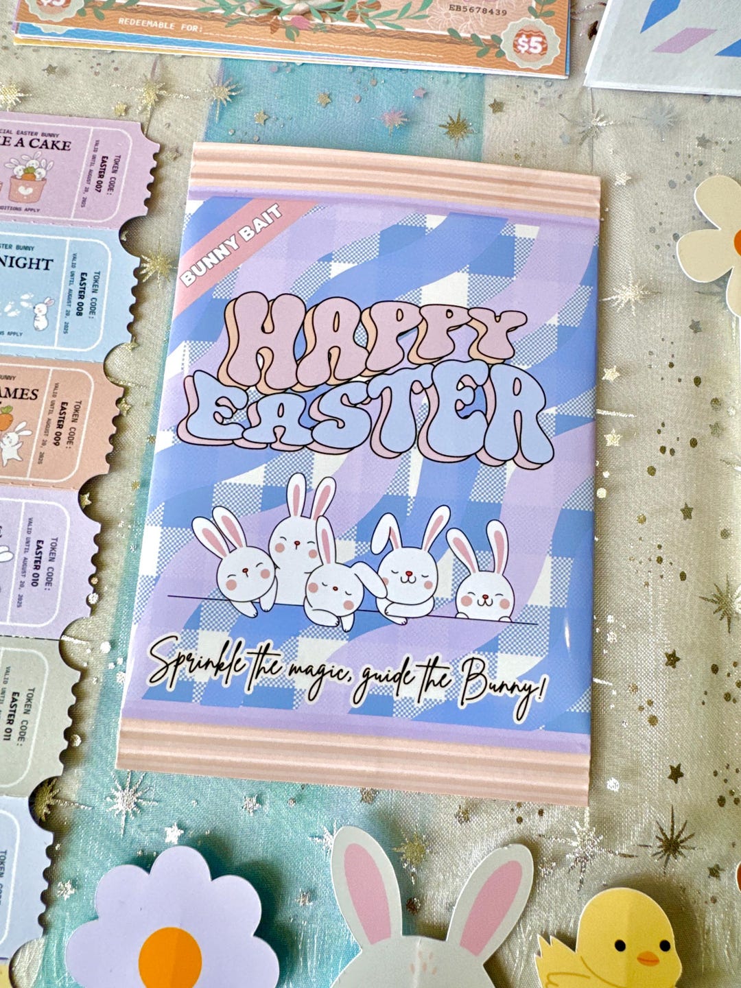Printable Bunny Bait Packet | Instant Download | Easter Eve Tradition ...