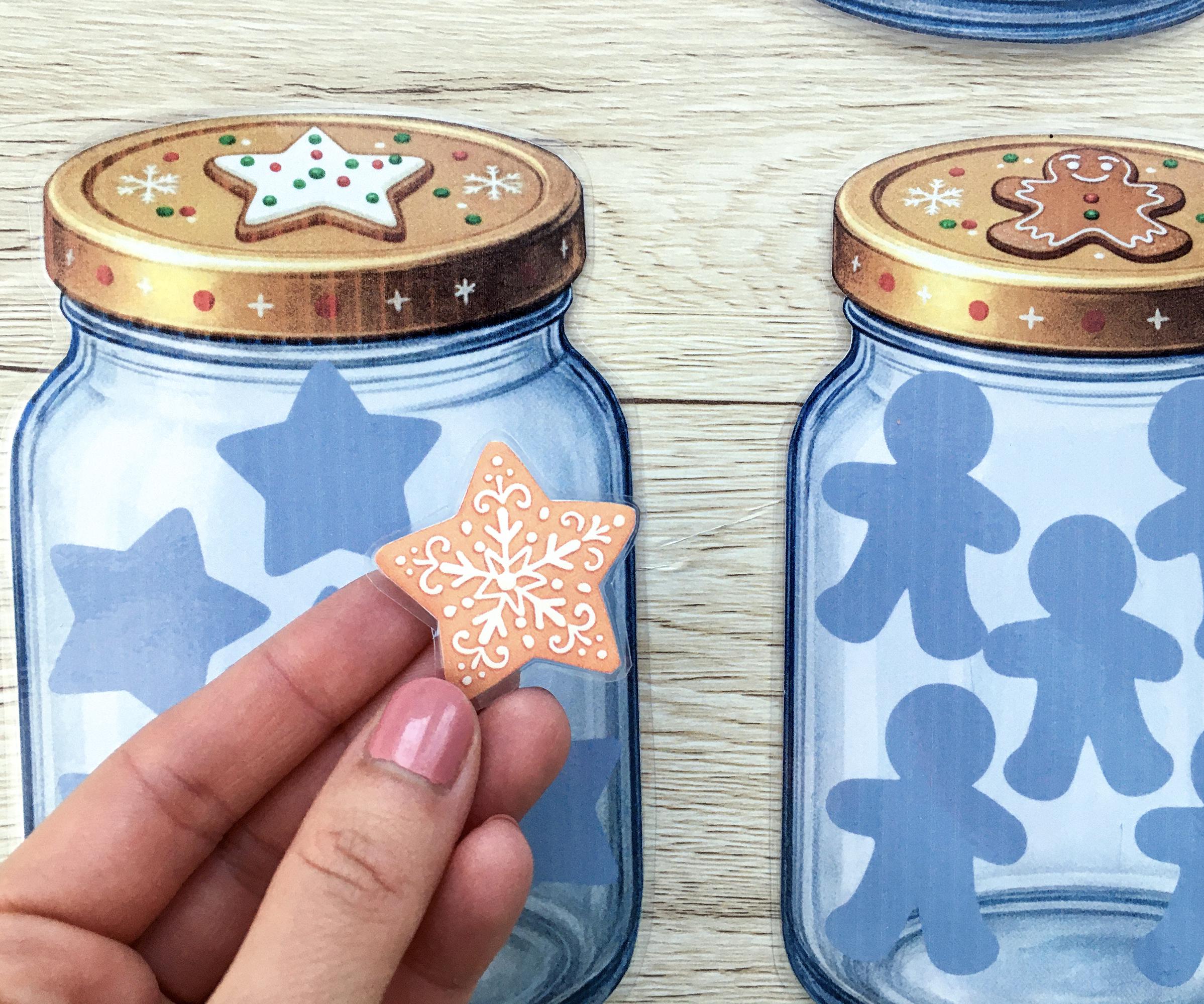 Christmas Cookie Sorting Game for Toddlers, Printable Activity for Kids ...