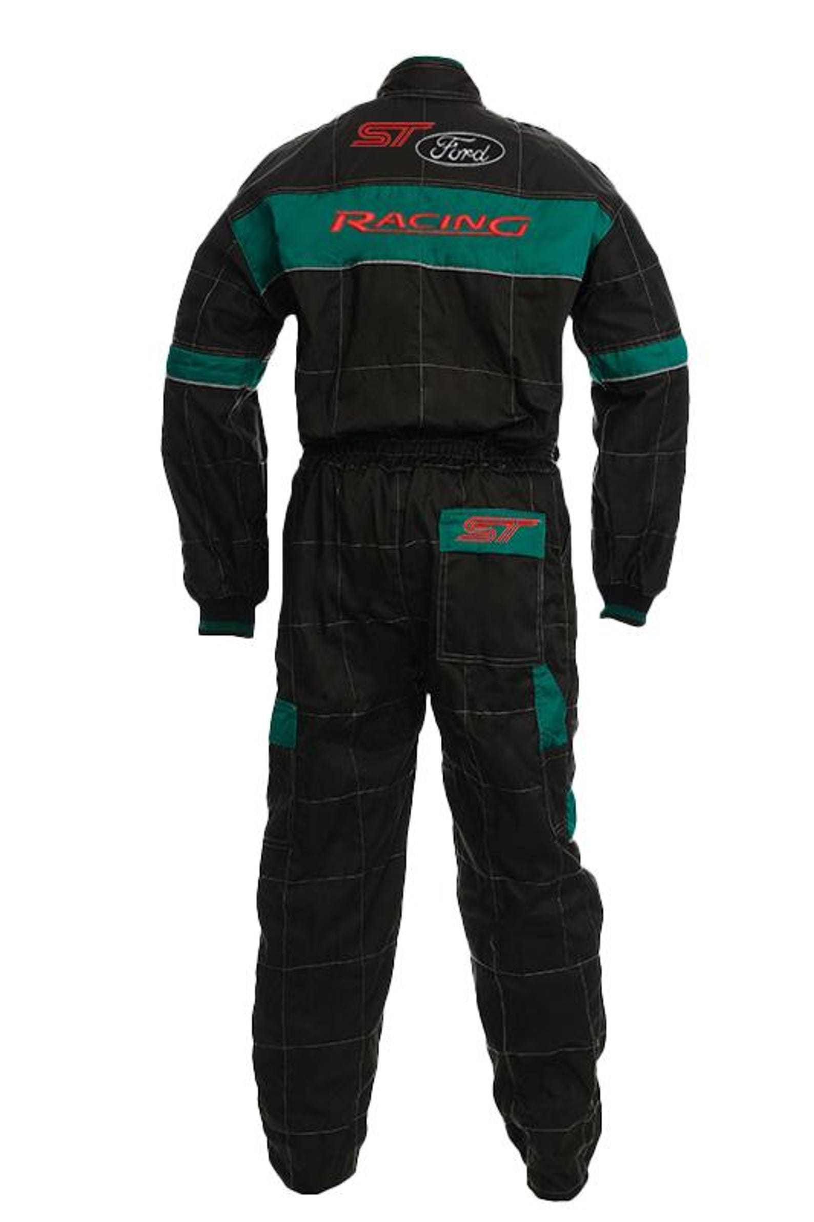 New Work Wear Mechanic Overall Ford ST Embroidered Logos, Motor Sport ...