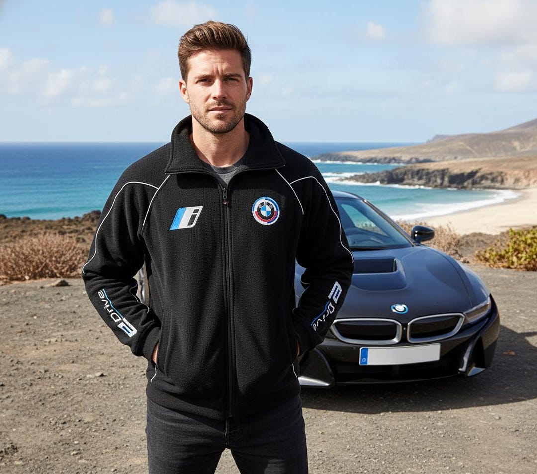 Veste polaire BMW i E-drive : tenue de fan avec logo brodé - Etsy France