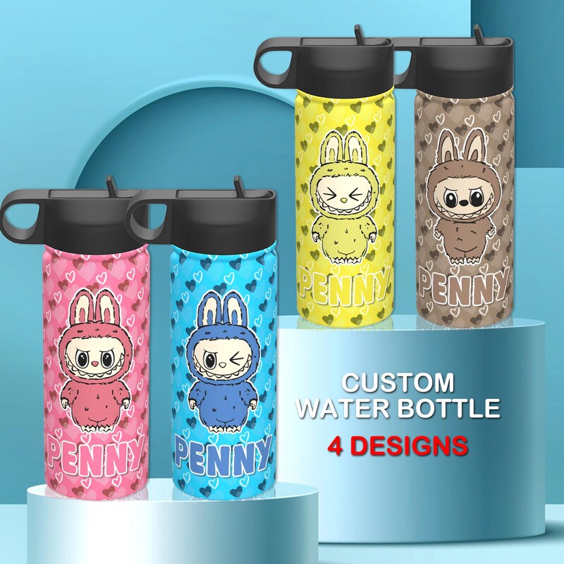 Labubu Water Bottles - Etsy