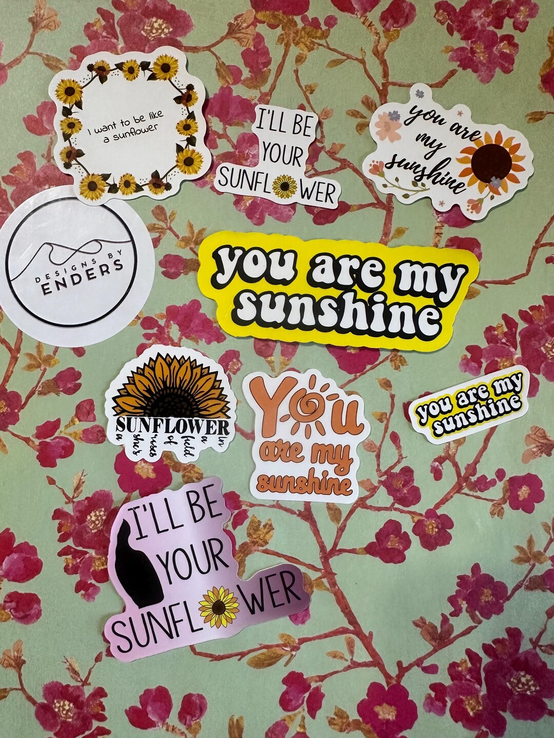 You Are My Sunshine Sticker Bundle! Sunflower Stickers! Sunshine ...