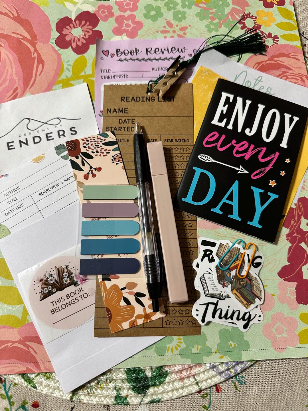 Book Annotating Kit, Annotating, Book Lover Gift, Bookish, Annotating ...