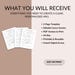 Editable Last Will and Testament Template, Printable One Page Will Form ...