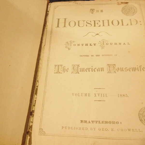 Antique Household - Etsy