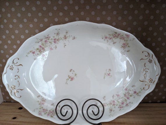 O P Co Syracuse China THREE OPCO SYRACUSE CHINA SOUP BOWLS, THEBES