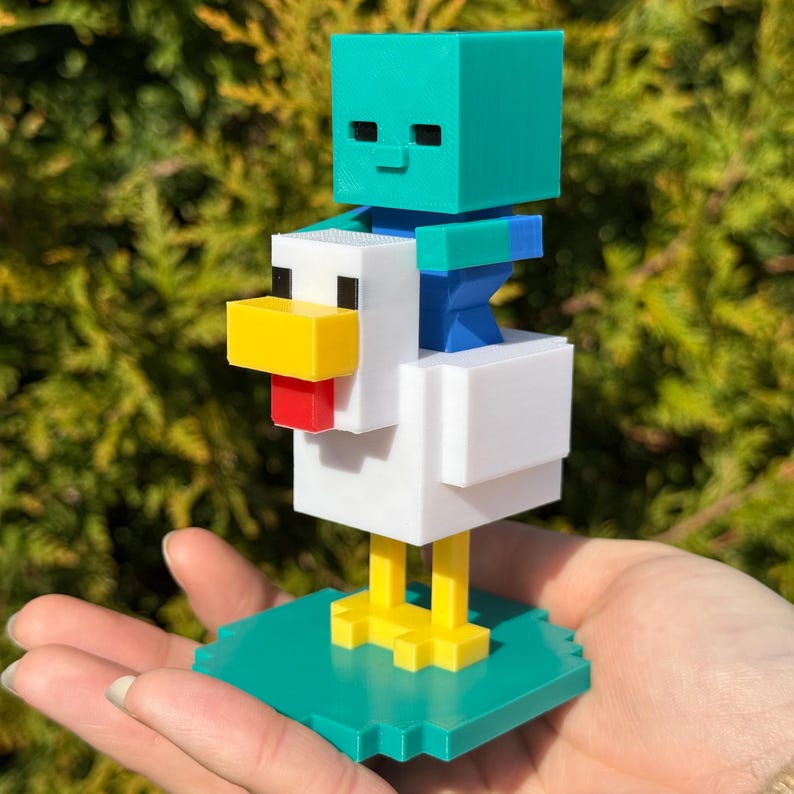 Chicken Jockey Fidget Clicker - Display&fidget - Etsy