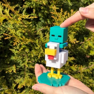 Chicken Jockey Fidget Clicker - Display&fidget - Etsy