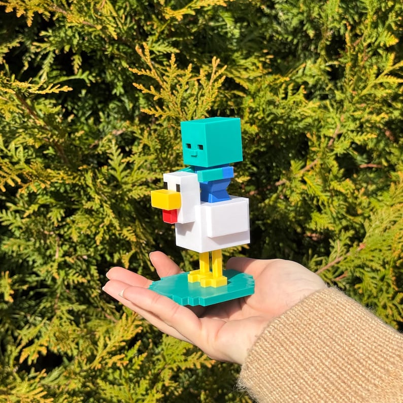 Chicken Jockey Fidget Clicker - Display&fidget - Etsy